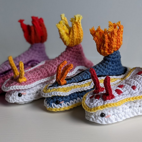 Ravelry: Nudibranch (Sea Slug) pattern by Svenja Rösner