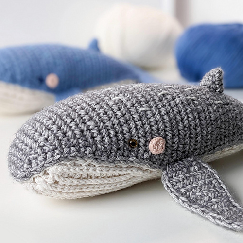 Ravelry: Hope the Blue Whale pattern by Svenja Rösner