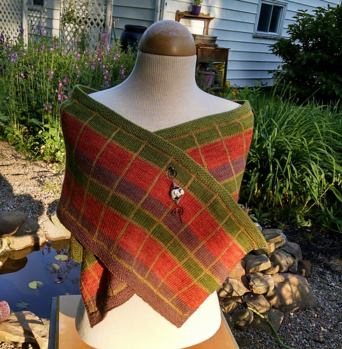 Ravelry: Yon Tartan pattern by Pam Jemelian