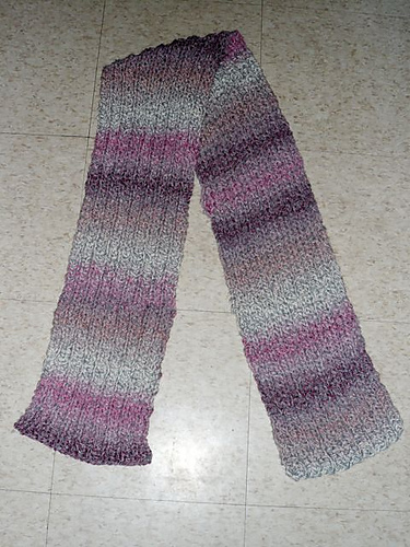Ravelry: Easiest Farrow Rib Scarf pattern by Diana Troldahl