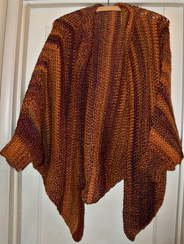 Ravelry: Quick & Easy Cuffed Cape pattern by Elizabeth Ann White