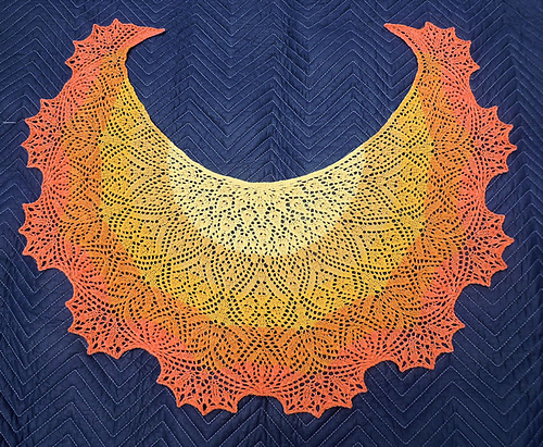 Ravelry: Soli Deo Gloria Lace Shawl pattern by Anna Victoria