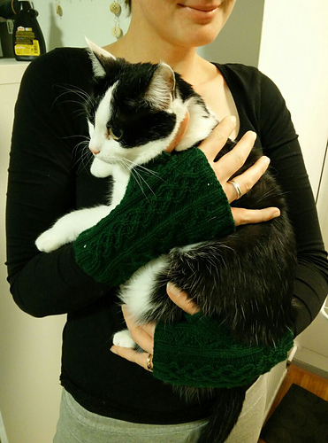 Ravelry: Wriggle Mitts pattern by Becky Greene