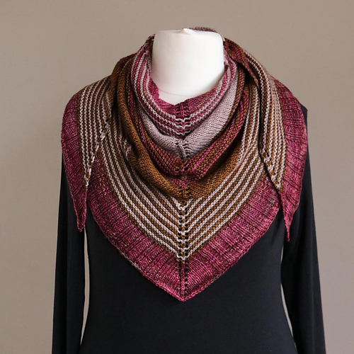 Ravelry: Neapolitan Shawl pattern by Kay F Jones