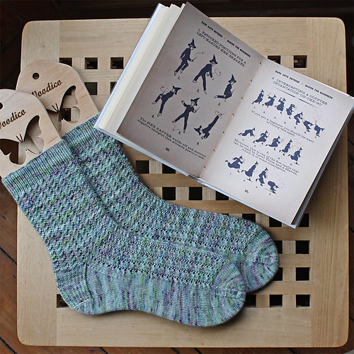 Ravelry: Incantation Socks pattern by Kay F Jones
