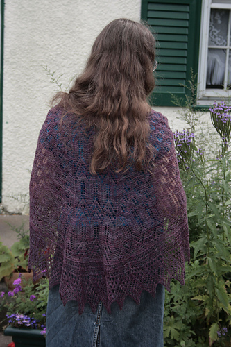 Ravelry: Raven's Wings Shawl pattern by Raven Frog Fiber Arts