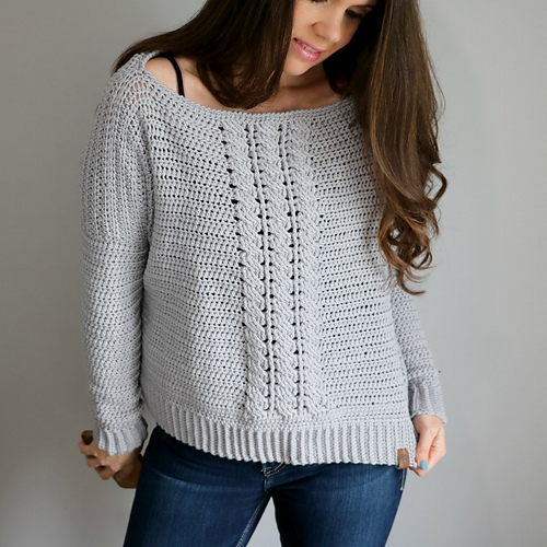 Ravelry: Spring Fever Pullover pattern by MJ's Off The Hook Designs