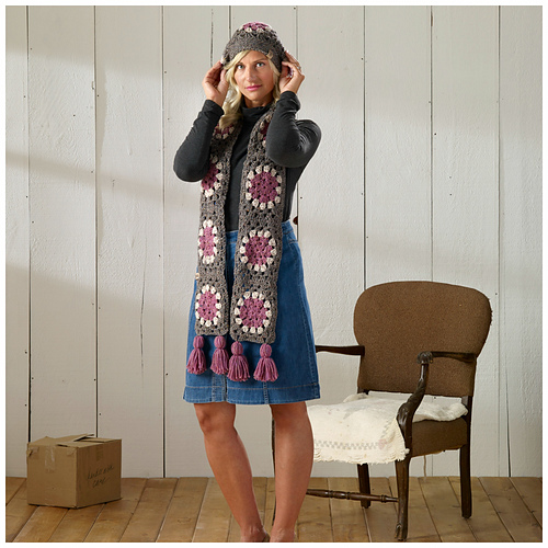 Ravelry: Riverstone Hat & Scarf Set pattern by MJ's Off The Hook Designs