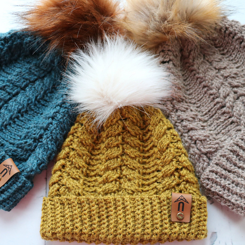 Ravelry: Braided Fishtail Toque pattern by MJ's Off The Hook Designs