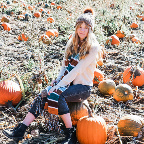 Ravelry: Fall For You Blanket Scarf pattern by MJ's Off The Hook Designs