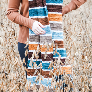 Ravelry: Fall For You Blanket Scarf pattern by MJ's Off The Hook Designs