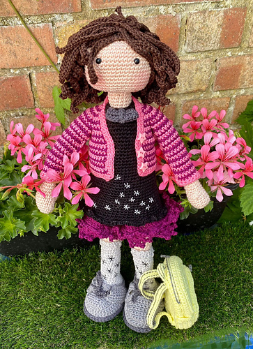 Ravelry: Doll BJELLE pattern by CAROcreated design