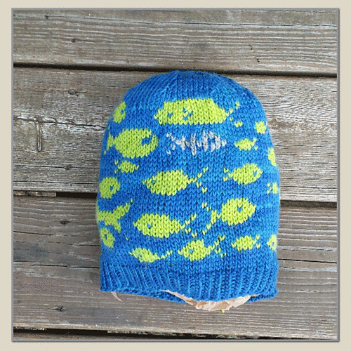 Ravelry: one fish, 2 fish hat pattern by Jenna Greer