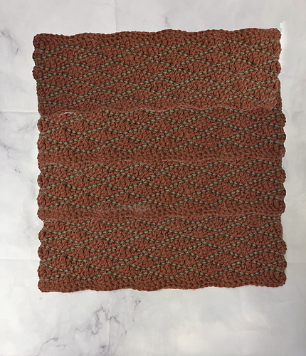 Ravelry: Auburn Wave Throw pattern by Heather Hamlin