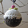 Ravelry: Christmas Pud Bauble pattern by Sew Silly Lily