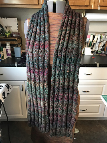 Ravelry: Ocean Waves Scarf pattern by Melanie Rice