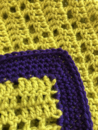 Ravelry: Tiny Squares Throw pattern by Salena Baca