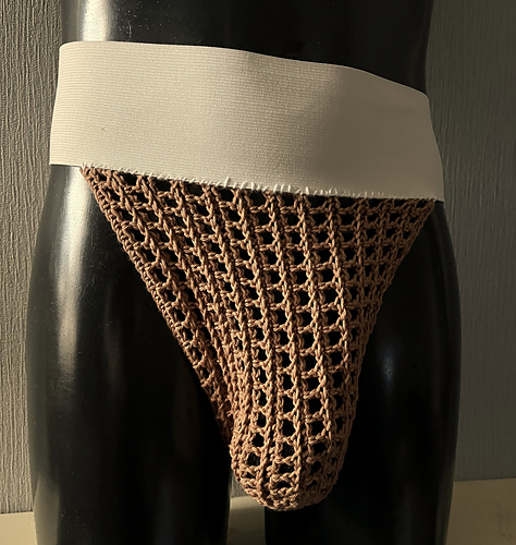 Ravelry: Rib Mesh Jockstrap pattern by Seyhall Crochet Design