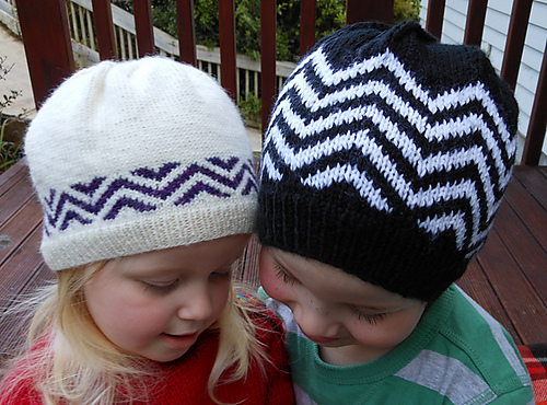 Ravelry: Zigging Hat pattern by Sarah Ronchetti