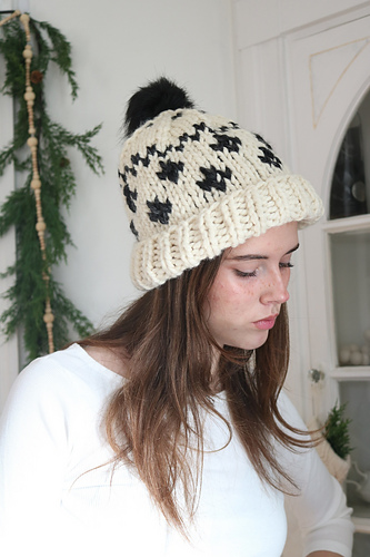 Ravelry: Swiss Alps Hat pattern by Susan Frick