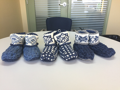 Ravelry: Thrummed Slipper Boots pattern by Suzanne Ghanem