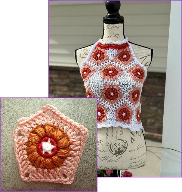 Ravelry: Summer is Cruel Pentagon pattern by Sabrina H