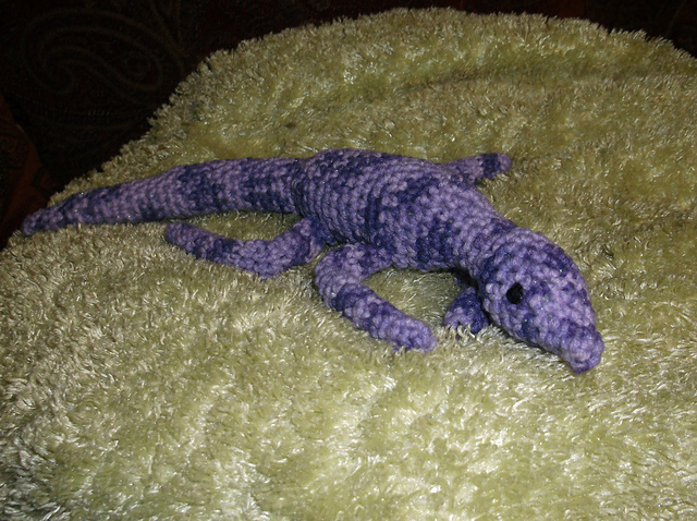 Ravelry: Plurp the Little Lizard pattern by Beverley K. Melillo