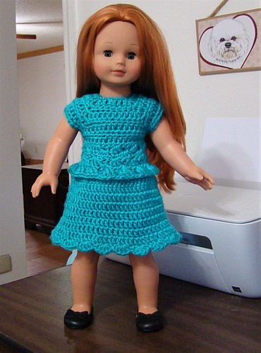 Ravelry: My Little Red Dress pattern by Janice Helge