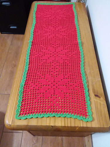 Ravelry: Snowflake Table Runner pattern by Raine Eimre