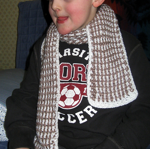 Ravelry: Simple Stripes Scarf pattern by Jessica Lombard