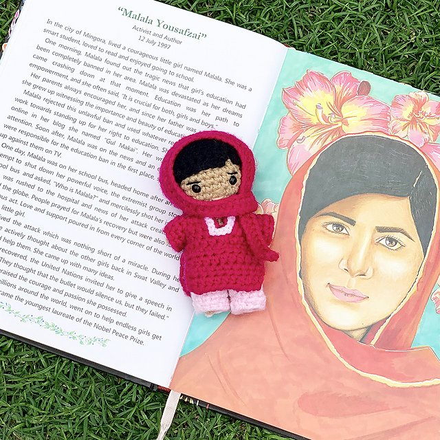 Ravelry: Malala Yousafzai mini doll pattern by Shama Mohammed