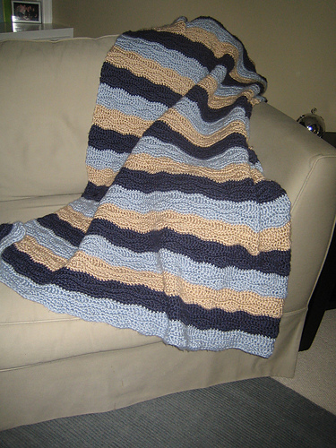 Ravelry: Wave Afghan pattern by Shana Schasteen
