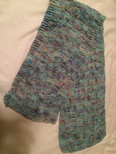 Ravelry: Easy peasy quick & easy checkerboard scarf pattern by ...