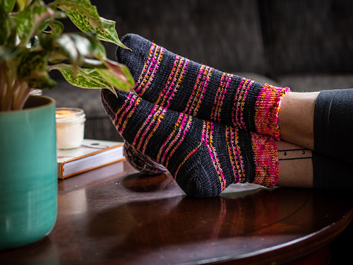 Ravelry: Dreamboat Socks pattern by Shannon Squire