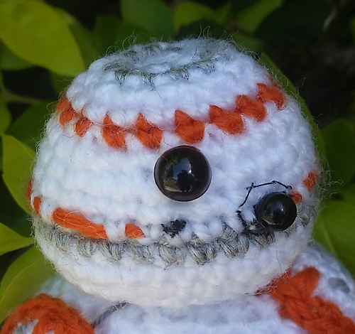 Ravelry: BB-8 (BB8) Star Wars Droid pattern by Sharon Cox