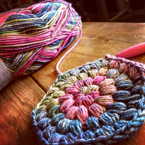 Ravelry: Puff Stitch Trivet pattern by Kozy Komforts