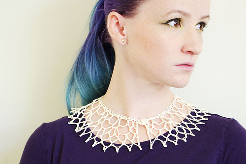 Ravelry: Ginsburg Collar pattern by Sheila Toy Stromberg