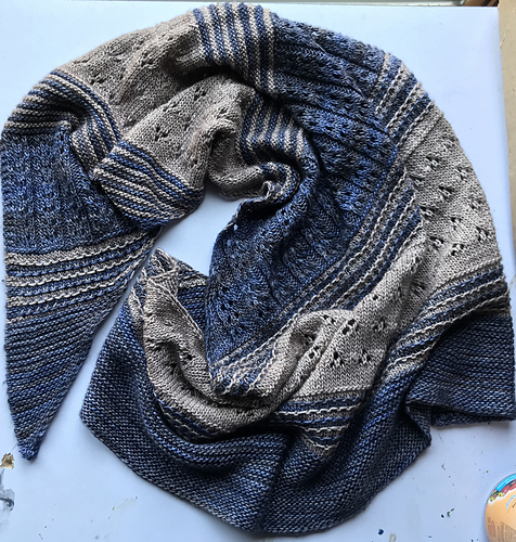 Ravelry: Blooming Texture Shawl pattern by Tina Tse