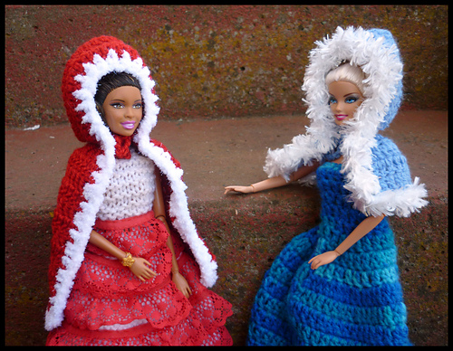 Ravelry: Barbie Cape and Capelet pattern by Myshelle Cole