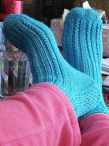 Ravelry: Textured Socks pattern by blanchn