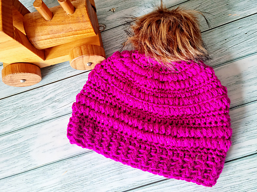 Ravelry: Rustic Romantic Beanie pattern by Canoe Mtn Designs