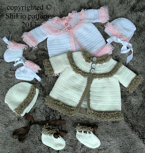 Ravelry: 240-Loopy Lou Jacket pattern by ShiFio's Patterns