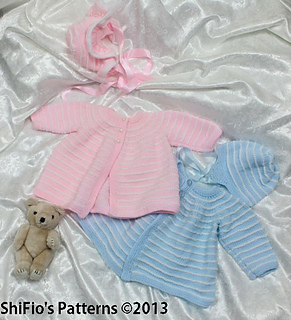 Ravelry: Upside Down matinee #112 pattern by ShiFio's Patterns