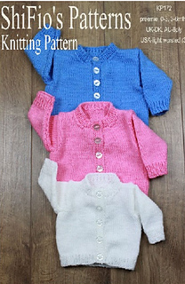 Ravelry: 172 Cardigans Baby pattern by ShiFio's Patterns