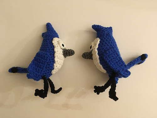 Ravelry: Amigurumi Blue Jays pattern by Jenn Mulherin