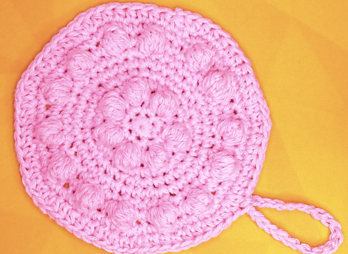 Ravelry: Round Bobble Dishcloth pattern by Sarah Shiny Kelly