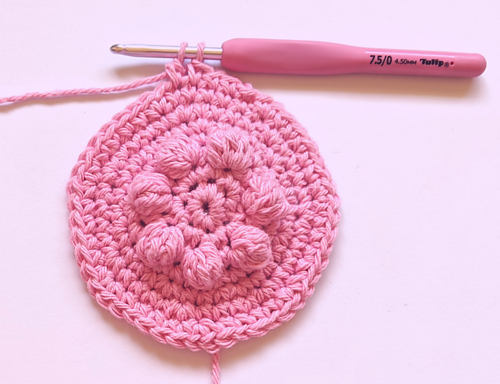 Ravelry: Round Bobble Dishcloth pattern by Sarah Shiny Kelly