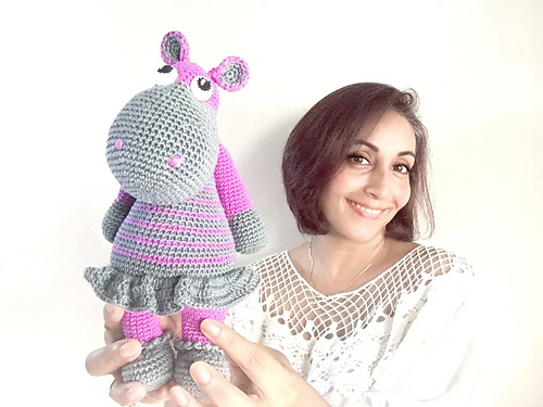 Ravelry: Hailey The Hippo pattern by Shipra S Sharma
