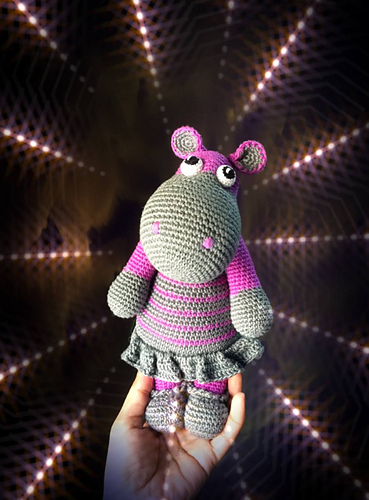 Ravelry: Hailey The Hippo pattern by Shipra S Sharma