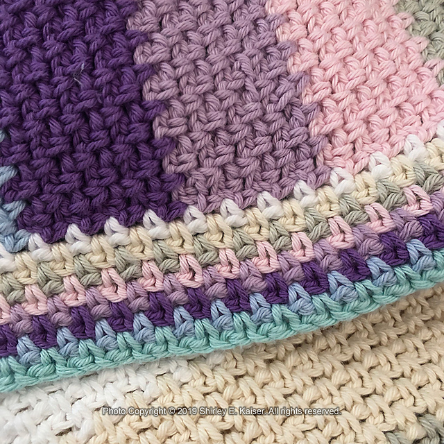 Ravelry: shirleykaiser's Afghan: Stylecraft Classique Cotton Pastels